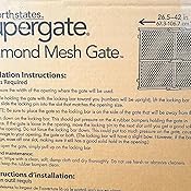 North State Diamond Mesh Gate, Brown: Amazon.ca: Baby