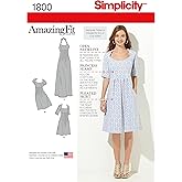 Amazon.com: Simplicity Designs by Karen Z Pattern 2249 Womens Dress in ...