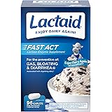 Amazon.com: Lactaid Fast Act Lactose Intolerance Chewables with Lactase ...