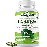 Amazon.com: Jioherbal Moringa Capsules | Moringa Leaf Powder Capsule, 100% Moringa Powder ...