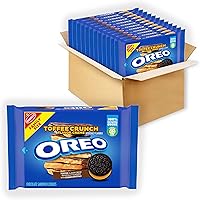 Amazon.com: OREO Toffee Crunch Creme With Sugar Crystals Chocolate ...
