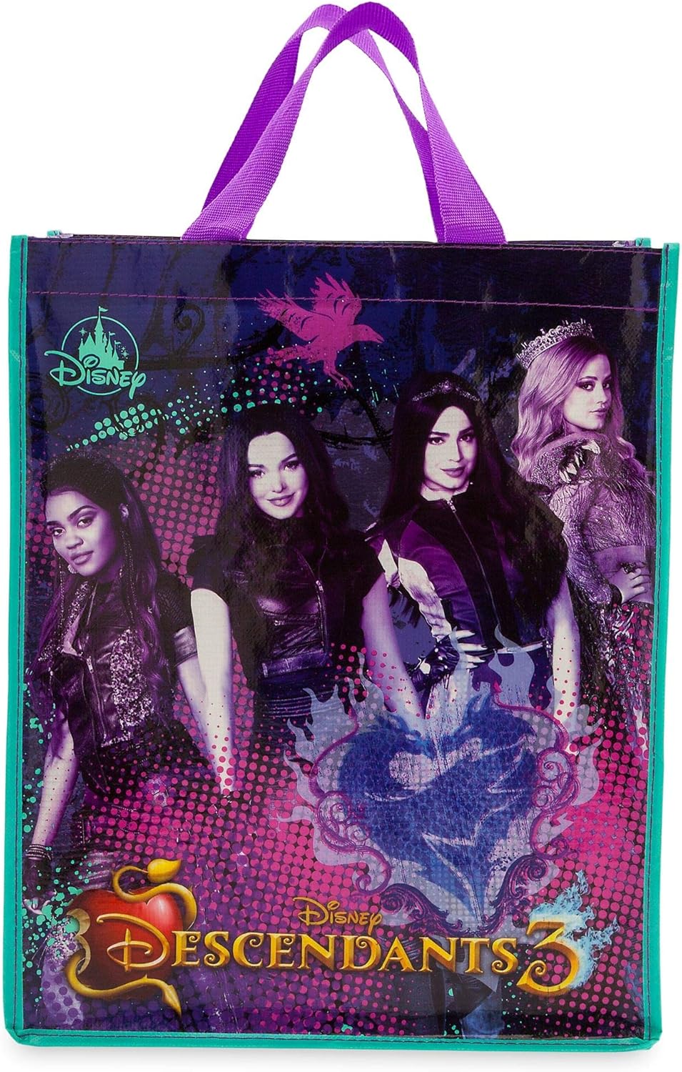Disney Store Disney Descendants 3 Reusable Shopper: Amazon.co.uk: Clothing