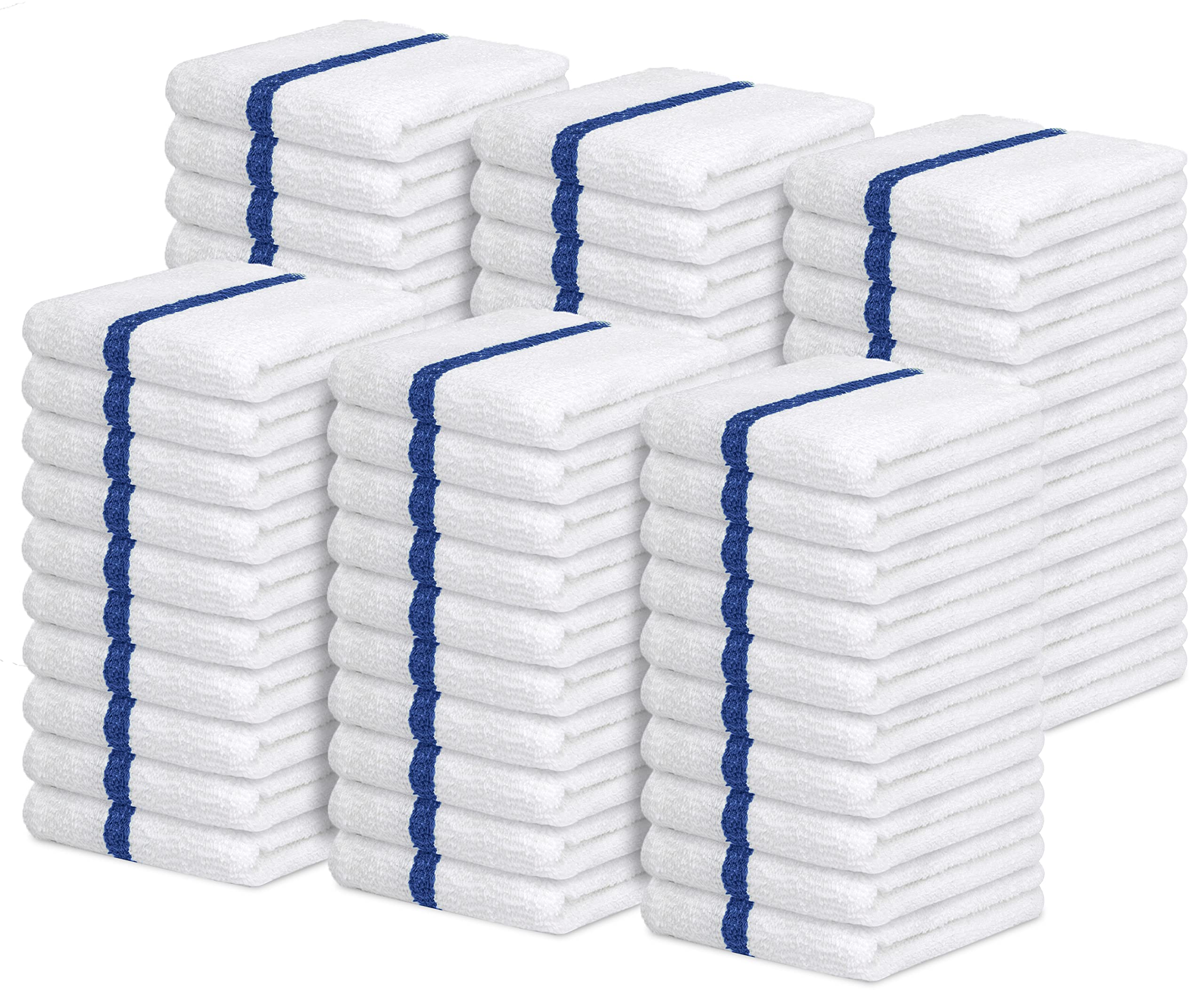 Avalon Towels Terry Bar Mop Towels (Value Pack of 60) Size 16"x19 ...