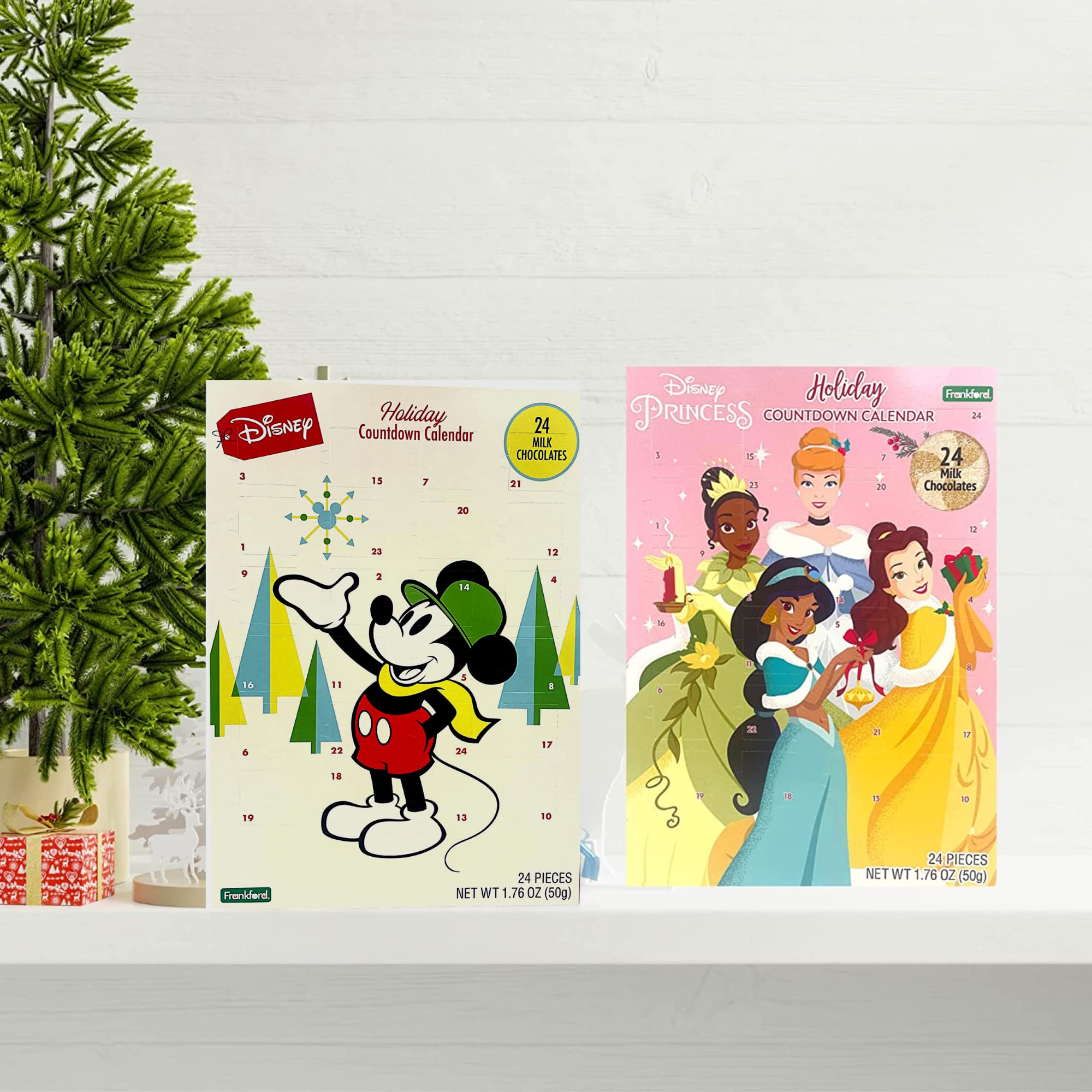 Mickey Mouse And Disney Princess Advent Calendar Christmas 2023 ...