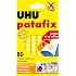 UHU Patafix Pastilles adhésives repositionnables décollables Blanc ...