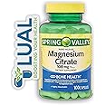 Amazon.com: Magnesium Citrate for Bone Health. Includes Luall Sticker ...