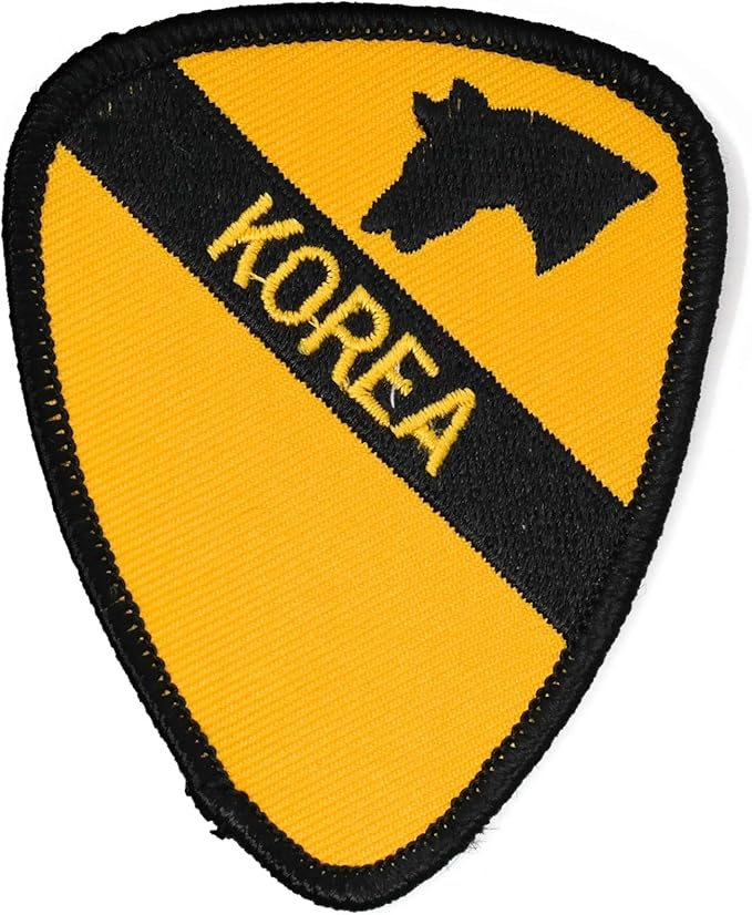Amazon.com: US Army Korea 1st Army Cavalry Division Iron on Patch: Clothing