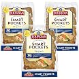 Amazon.com: Toufayan Bakery, Original Plain Smart Pockets Pita Bread ...