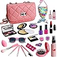Amazon.com: Fake Makeup Toy Girl Gifts - Fake Make Up Kit Pretend Make ...