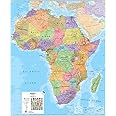 Gifts Delight Laminated 24x28 Poster: Political Map - Africa Wall Map ...
