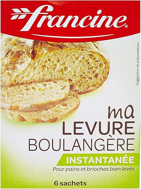 Levure Boulangère instantanée Francine - 6 sachets: Amazon.fr: Epicerie