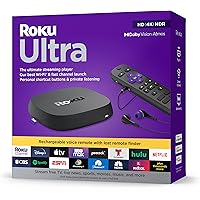 Amazon.com: Roku Ultra | The Ultimate Roku Streaming Device 4K/HDR ...