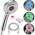 LED Shower Head Color Changing, Handheld Shower Head High Pressure with ...