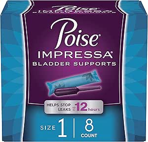 Amazon.com: Poise Impressa Incontinence Bladder Support for Women ...