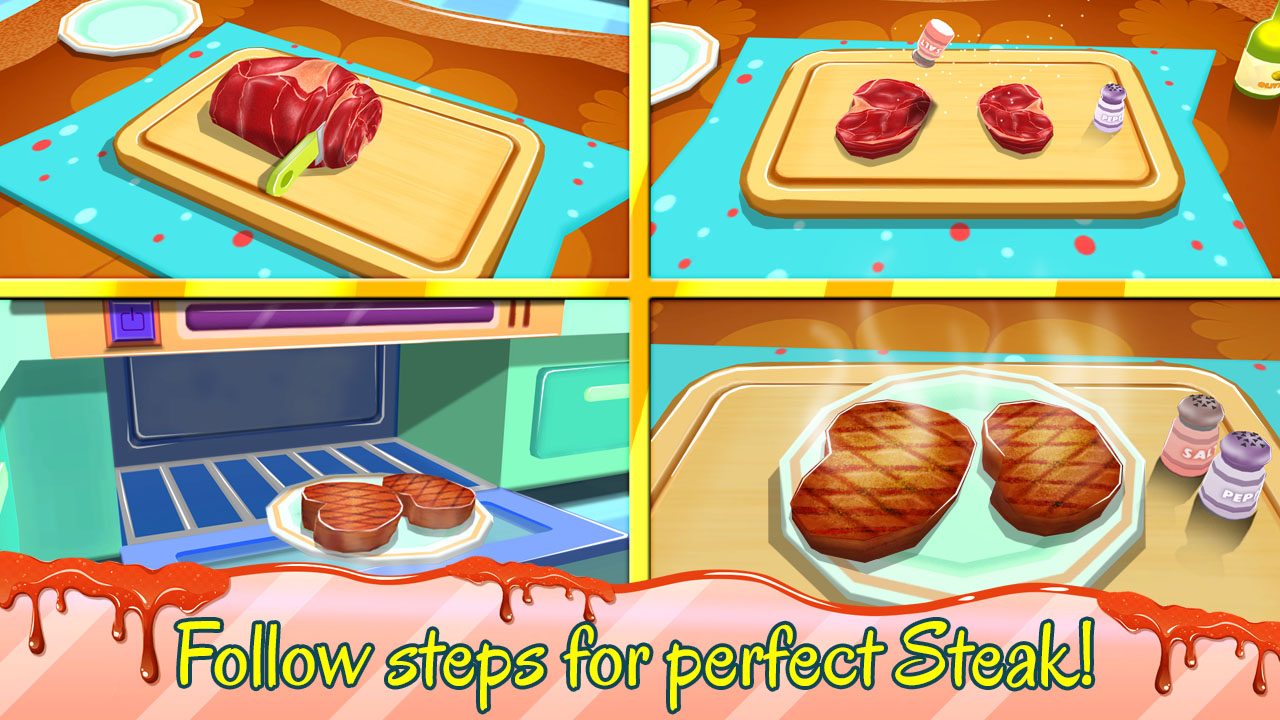 Yummy Steak Master 3D - Cooking Game:Amazon.in:Appstore for Android