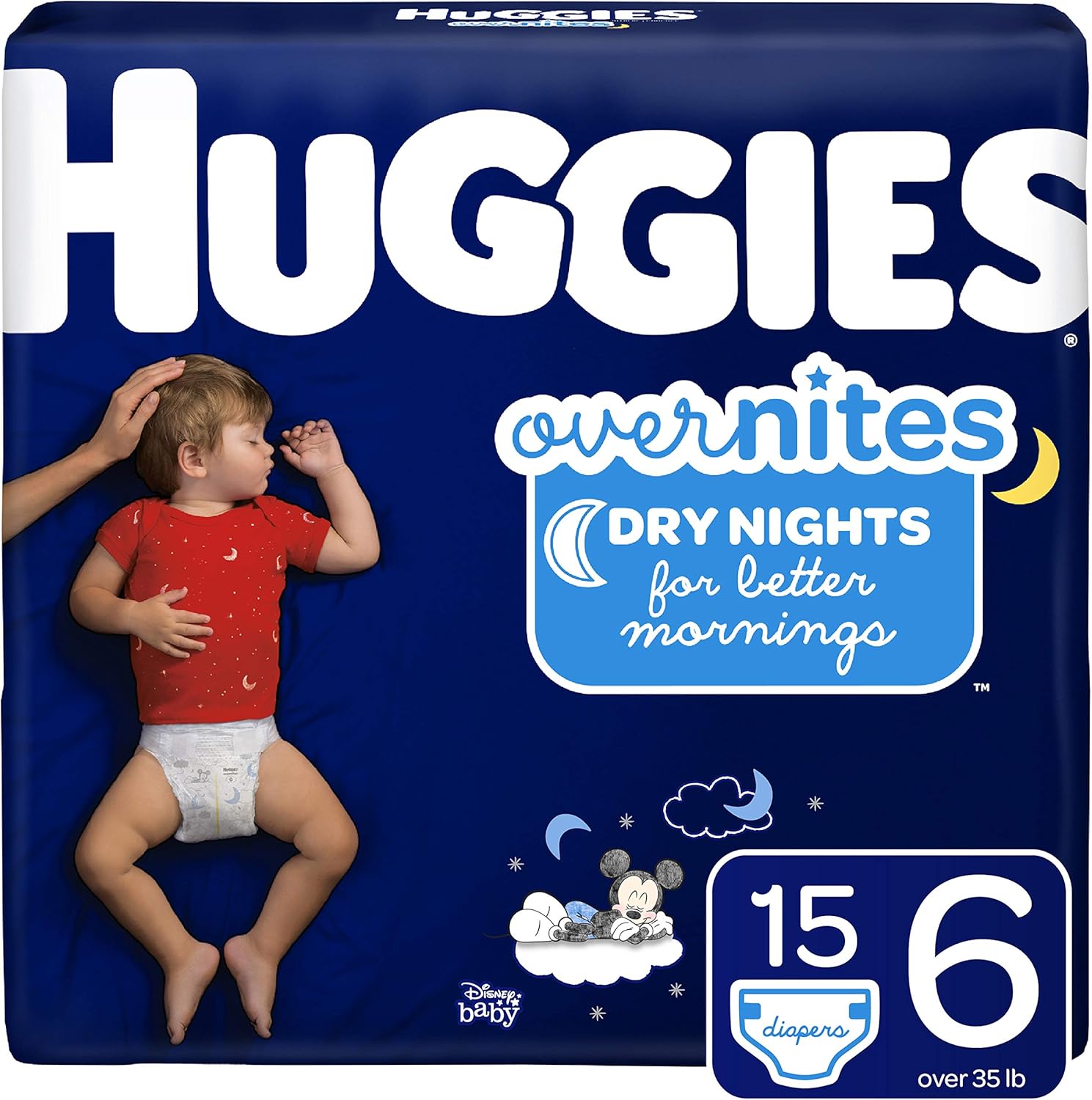 HUGGIES OverNites Night Time Baby Diapers, Size 6, 15 count: Amazon.ca ...