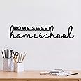 Amazon.com: Home Sweet Homeschool Decor Wall Sign Wood Homeschool Room ...
