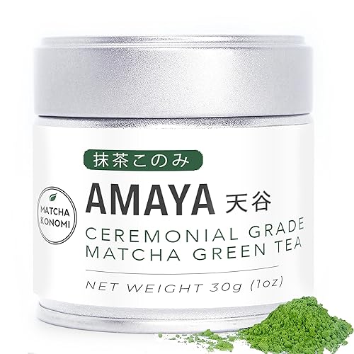 Amaya Matcha - Premium Ceremonial Japanese Matcha Green Tea Powder ...