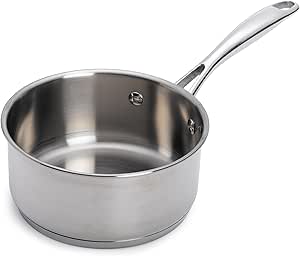 Amazon.com: Oneida Stainless Steel 1 Quart Open Saucepan: Oneida Pans ...