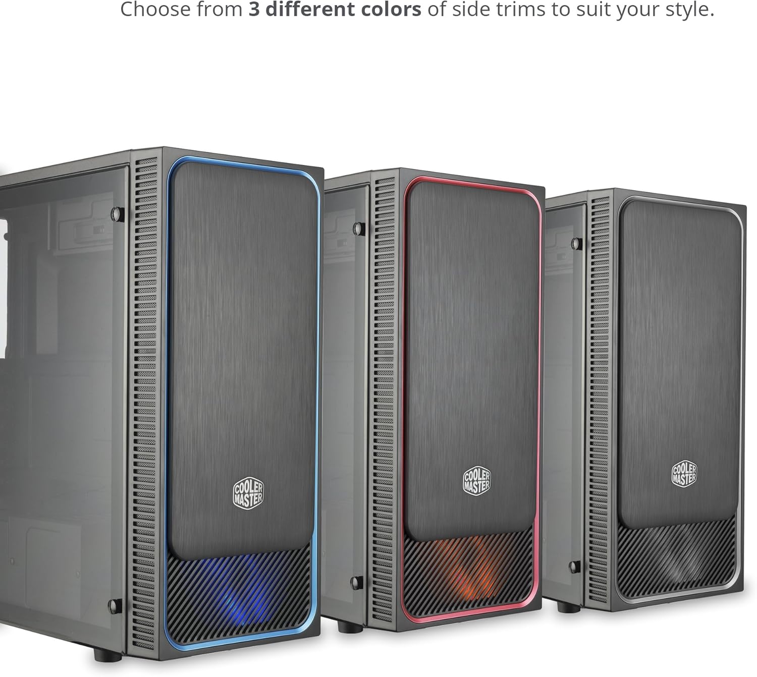 Cooler MasterMCB-E500L-KA5N-S00 MasterBox E500L Mid Tower Case – Black ...