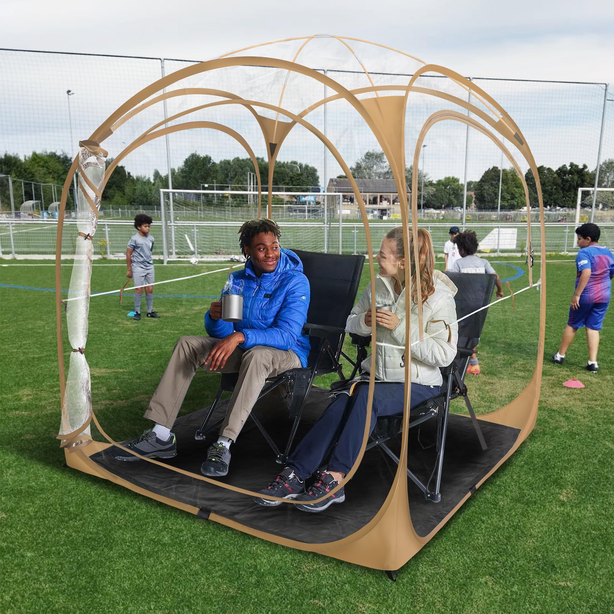 Pop Up Tent, Sports Tent,?Thick PVC, Scratch-Resistant? Bubble Tent ...