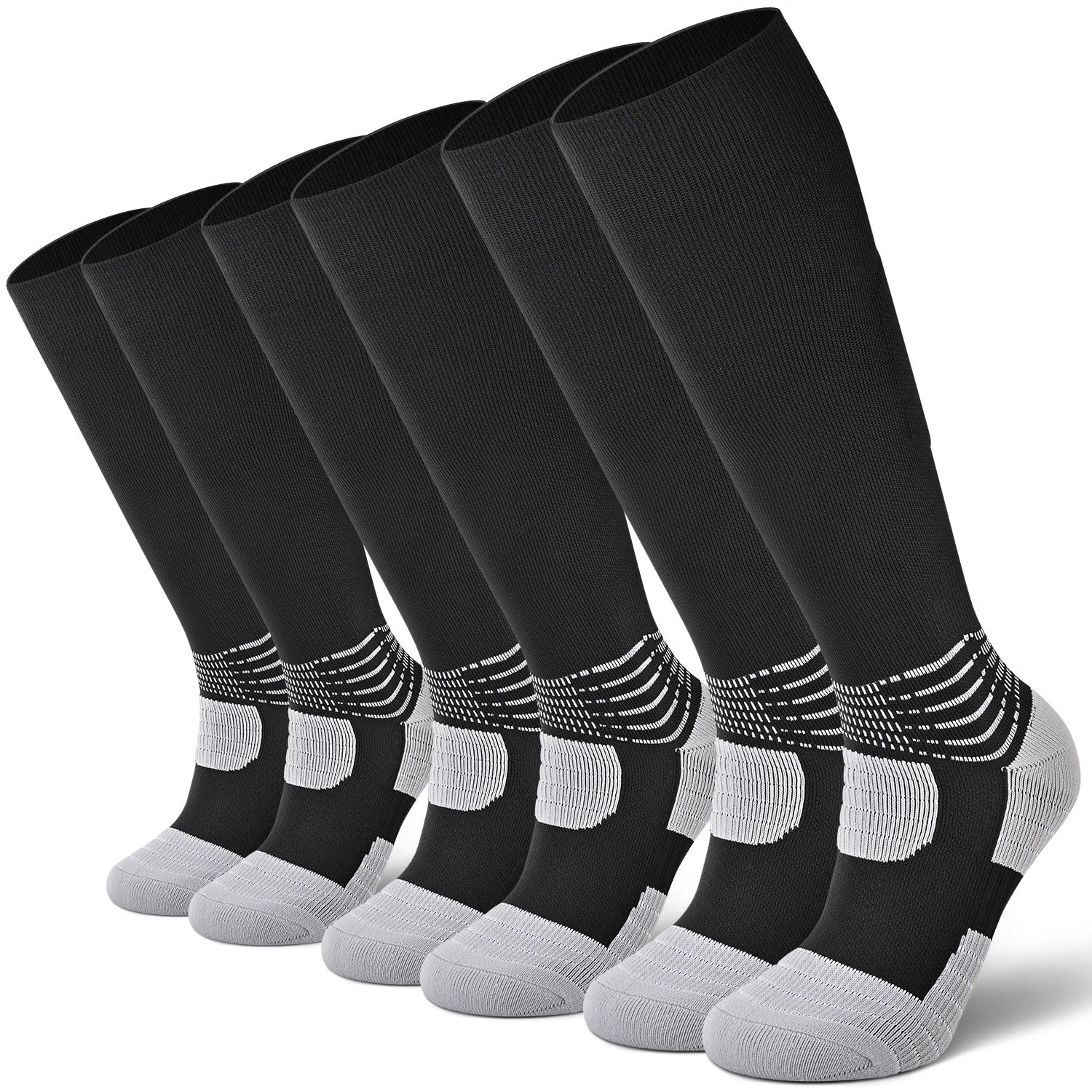 *2 Pairs* IRAMY Compressive Soccer Socks Kids Ankle Compression Support ...