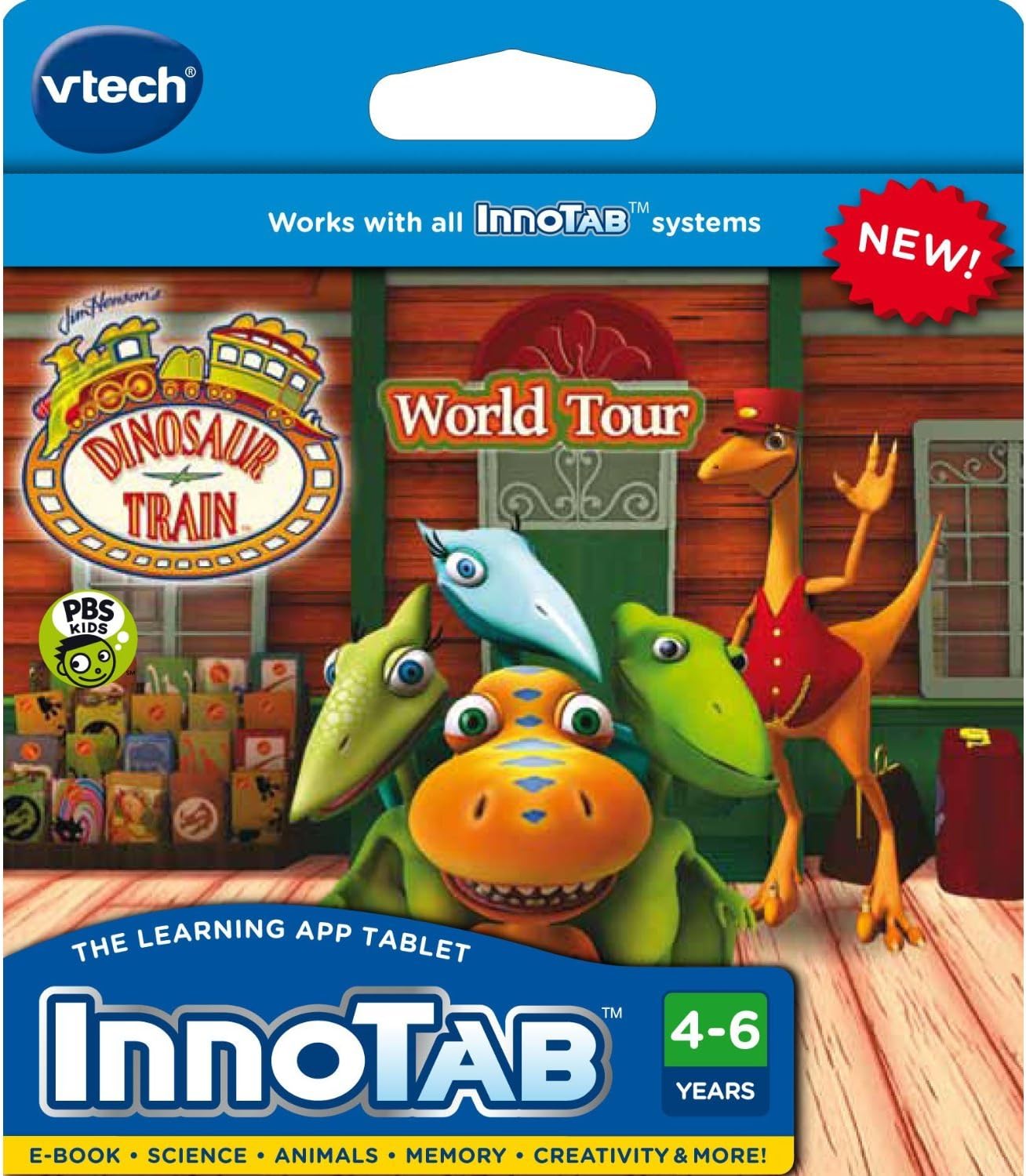 V Tech InnoTab Software - Dinosaur Train: Amazon.co.uk: Toys & Games