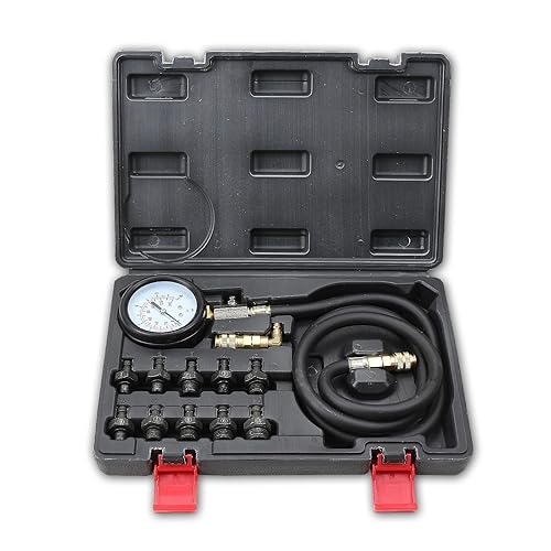 Mechanical Oil Pressure Gauge Kit - 0-140 PSI Oil Pressure Tester for ...