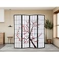 Amazon.com: Room Divider, 4 Panel Plum Blossom Shoji Screen, 6FT ...