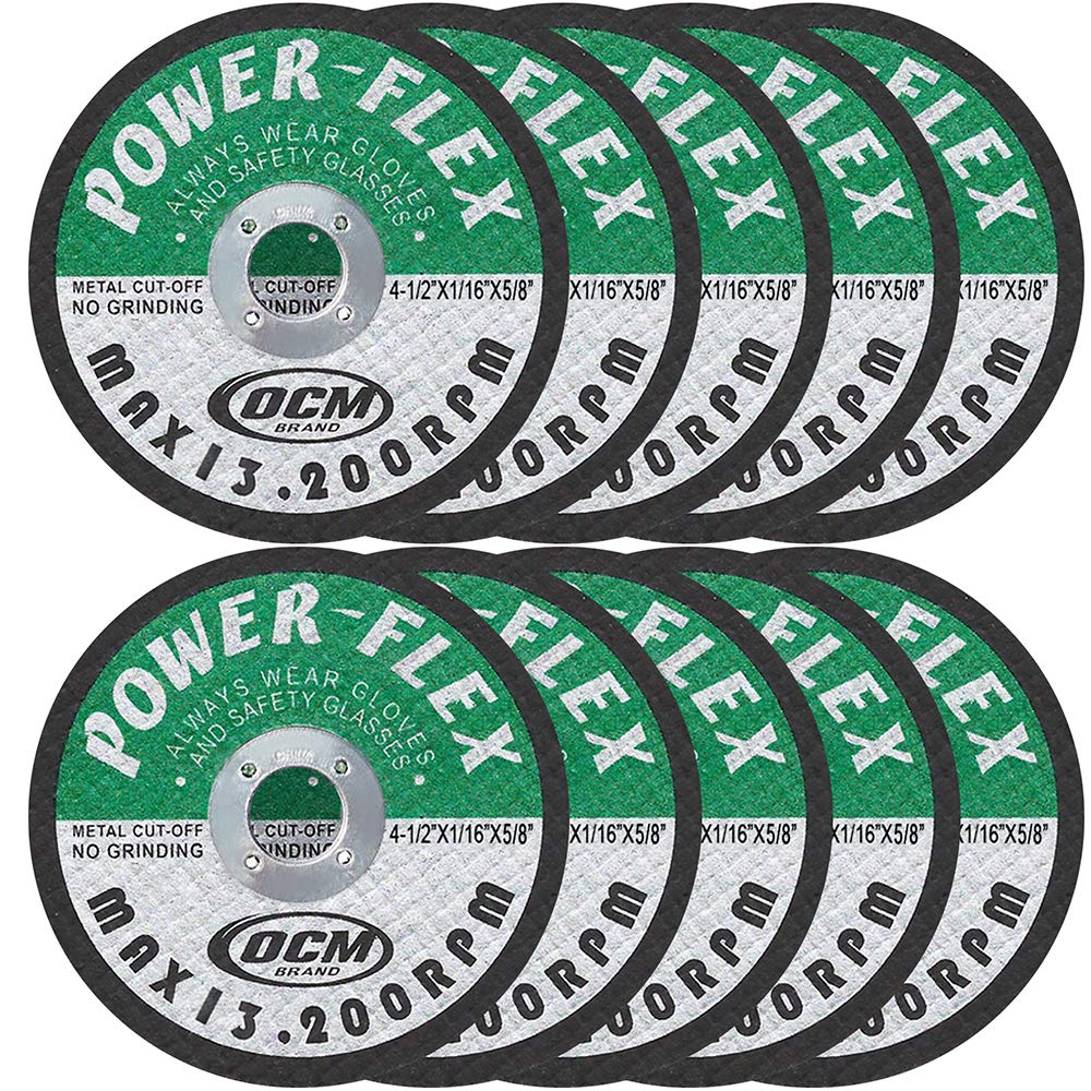 Mua 4 1/2 Inch x 1/16 Inch x 5/8 Inch Premium Cut Off Wheels - 10 PACK ...