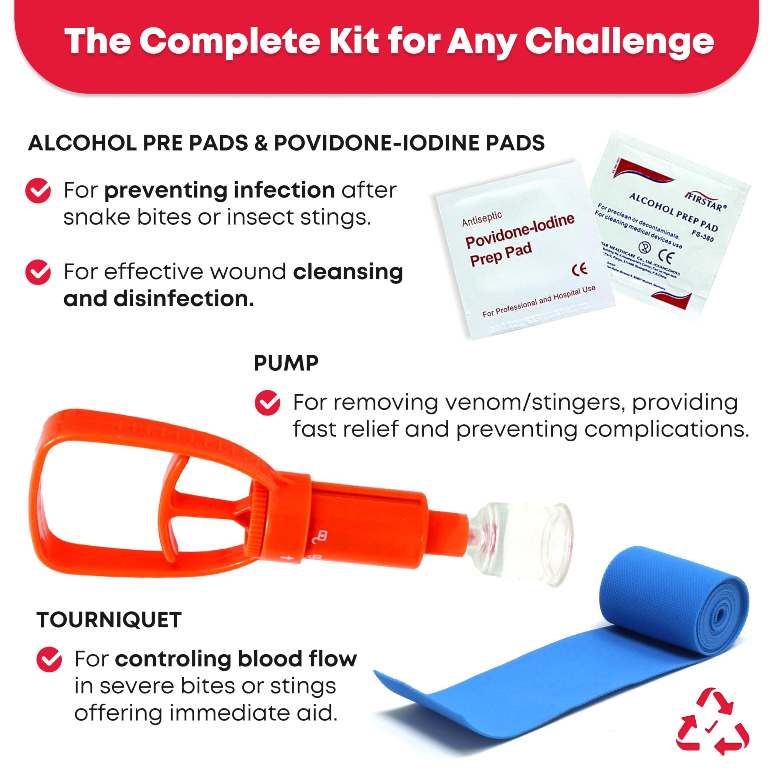 Mua Ever Ready First Aid Snake Bite Venom Extractor Kit Latex Free trên ...