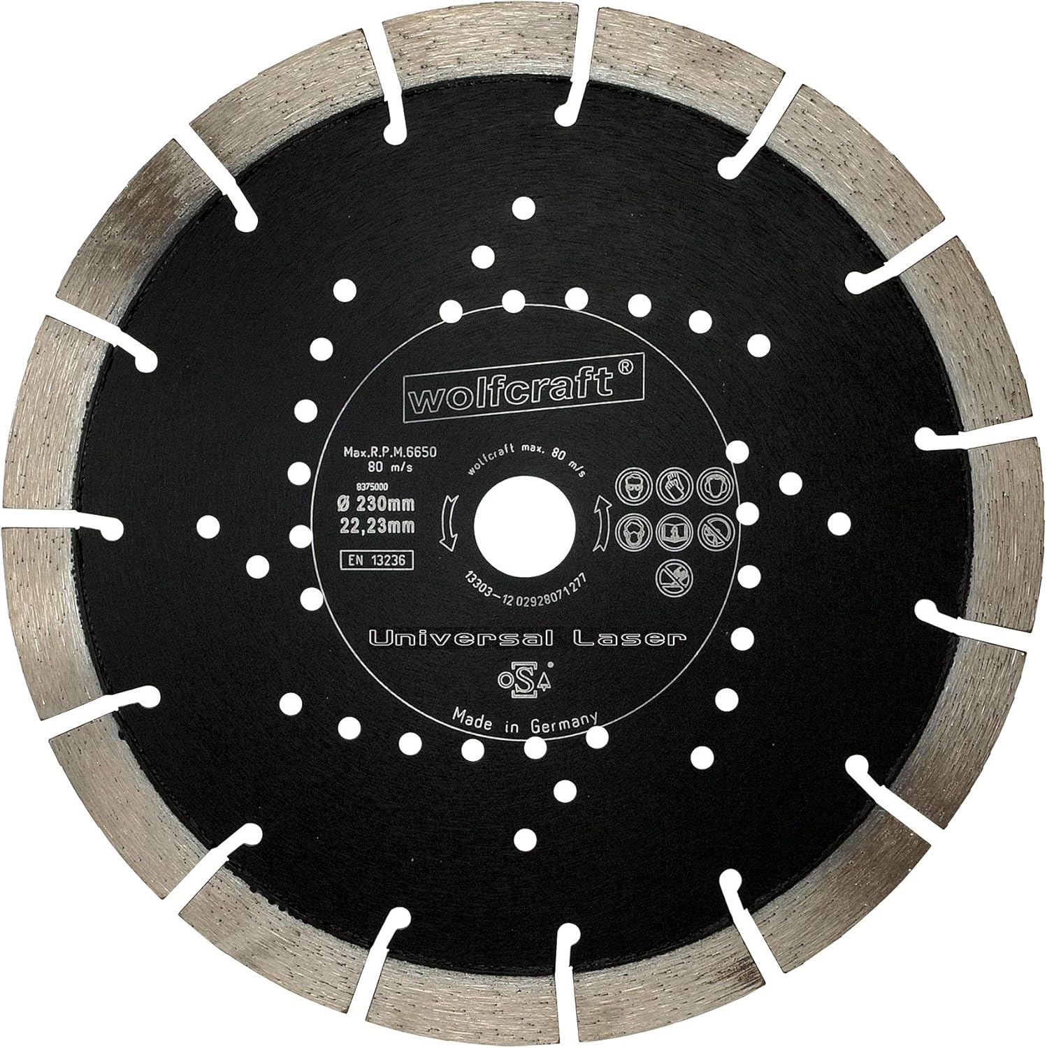 wolfcraft 8375000 1 Diamond Expert Universal Cutting Disc – BigaMart
