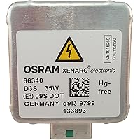 Amazon.com: OEM 66340 OSRAM D3S Xenon HID Headlight Bulb : Automotive