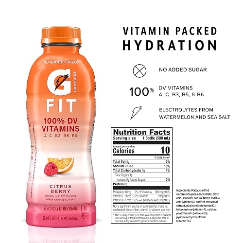 Gatorade Fit Gatorade Fit Electrolyte Beverage, Blackberry Raspberry