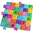 Amazon.com: Wooden Alphabet Puzzles for Toddlers 2-4, Alphabet and ...