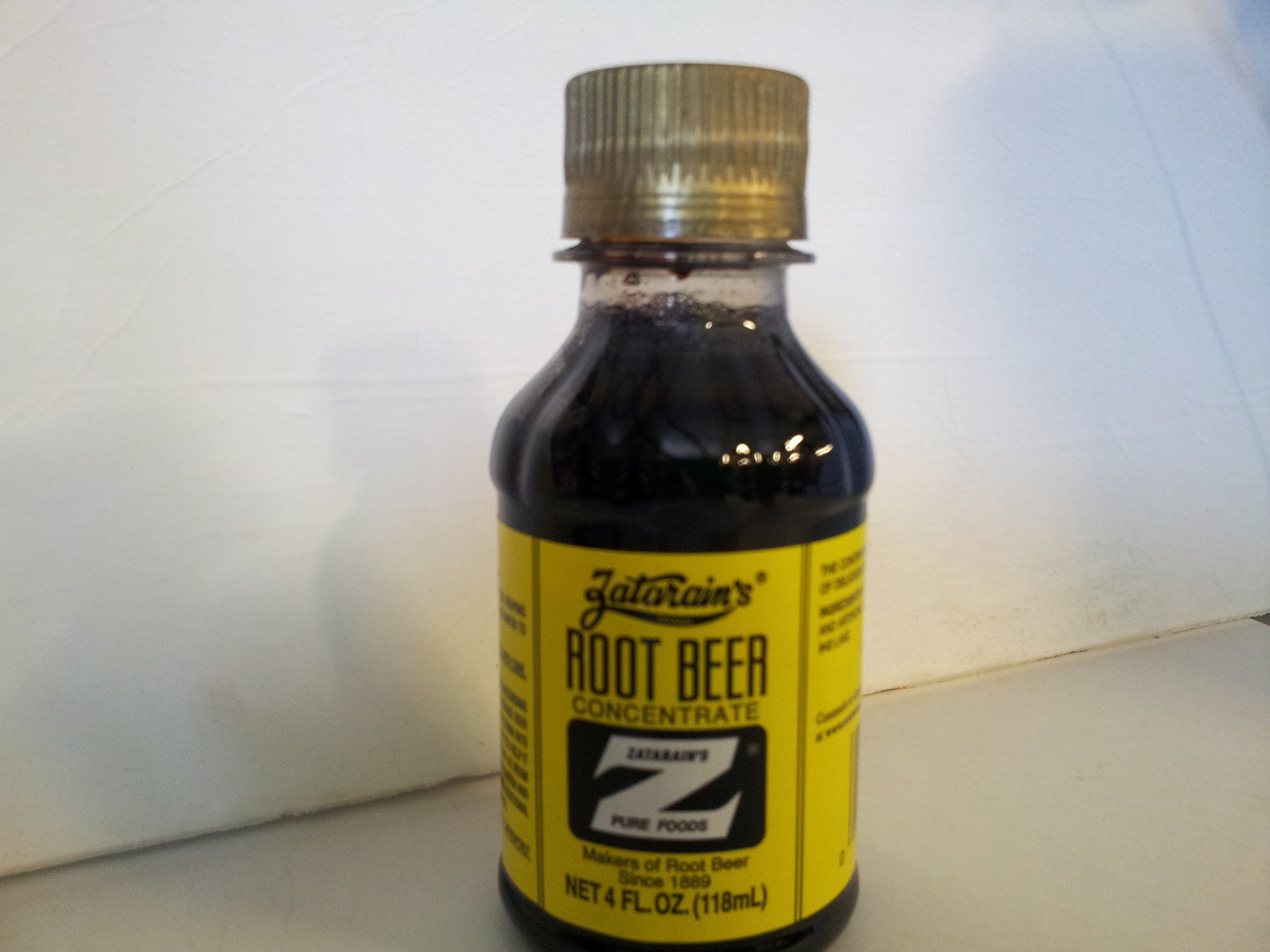 Zatarain's Root Beer concentrate 4 Oz (Pack of 6)