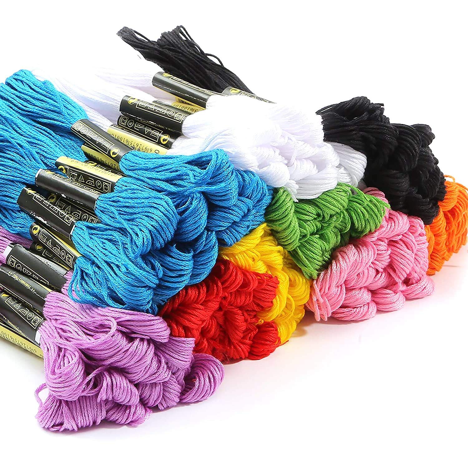 Lucknow Crafts Premium Cotton Embroidery Threads | Madura Coats Doli ...