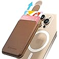 Amazon.com: Sinjimoru Pull & Eject Magnetic Wallet for iPhone, Vegan ...