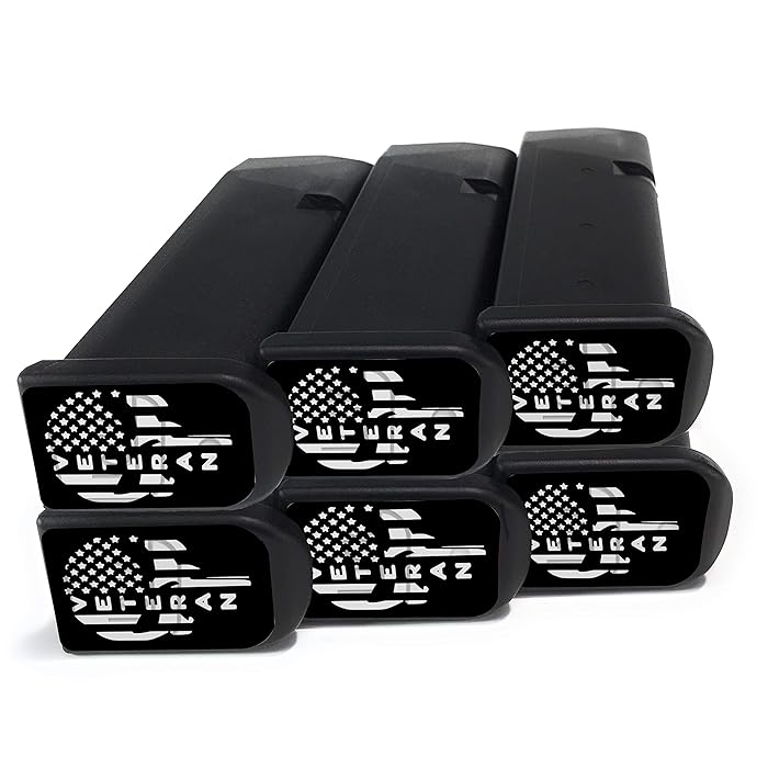Buy GOTSAFETY Gun Shields Pistol Magazine Decals - 6 Premium Matte ...