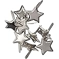 Amazon.com: CREATIVE IMPRESSIONS Metal Paper Fasteners 50/Pkg, Silver-Stars