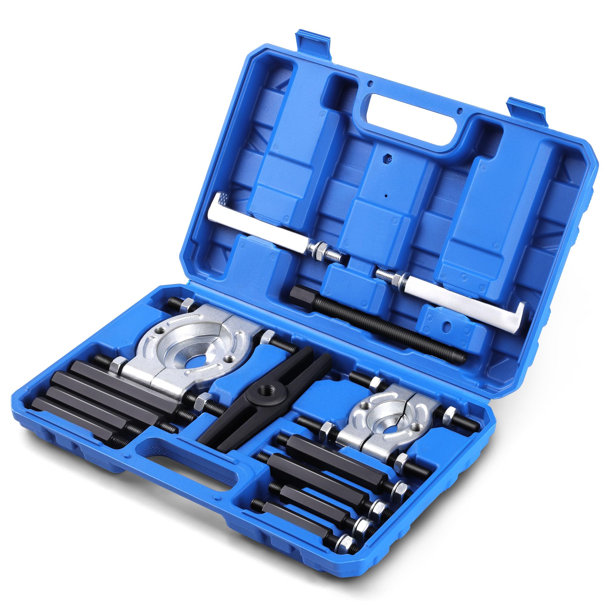 KZINO 14Pcs Bearing Puller Set, 5 Ton Capacity Bearing Splitter Tool ...