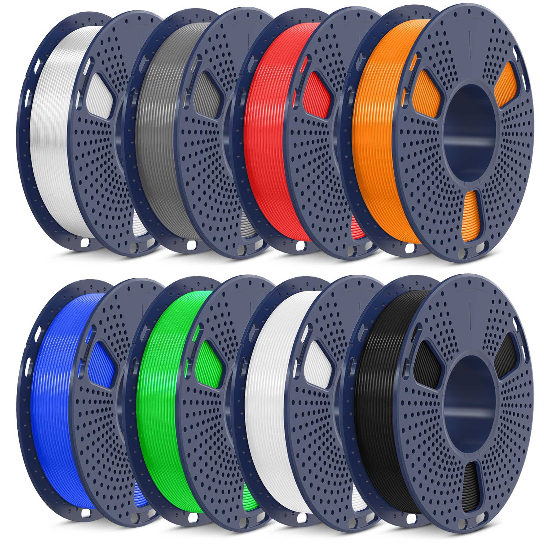 SUNLU 250g PLA Filament 1.75mm Bundle,3D Printer Filament Bundle ...