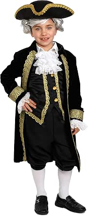 Amazon.com: Dress-Up-America Colonial Costume for Kids - Historical ...
