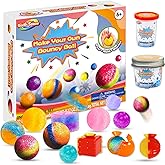 Amazon.com: Make Your Own Bouncy Ball Kit for Kids - 12 Individual Kits ...