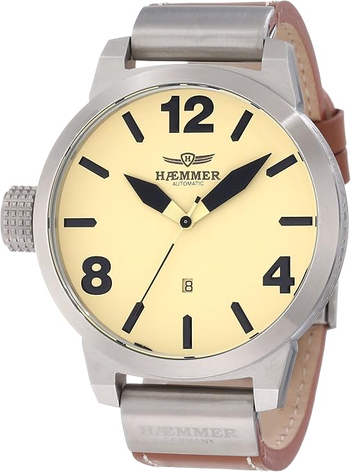 Haemmer Gents XXL Automatic Watch Olympos H-01: Amazon.co.uk: Watches