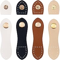 Amazon.com: Joez Wonderful 8 Sets Leather Snap Buckles Snap Button ...