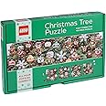 Amazon.com: Lego® Christmas Tree Jigsaw Puzzle - Four Connecting 100 ...