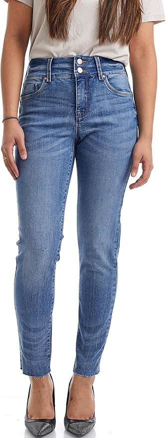 Suko Jeans Womens High Waist Skinny Fit Stretch Denim Pants - Lift ...