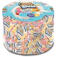 Amazon.com : Candy Break | Center Filled Fruit & Cream Hard Candy ...