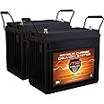 Amazon.com: QTY 2 VMAX SLR155 Vmaxtanks AGM Deep Cycle batteries 12V ...